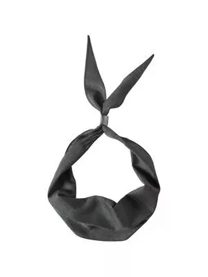Brunello Cucinelli Virgin Wool Organza Necktie With Monili