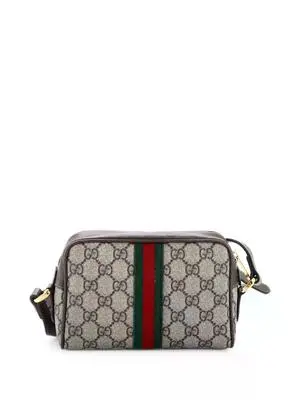 Gucci Ophidia Shoulder Bag Gg Coated Canvas Mini Crossbody Bag