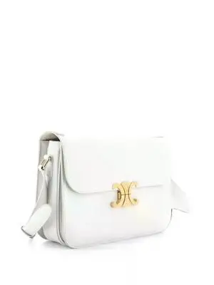 Celine Triomphe Shoulder Bag In Smooth Calfskin