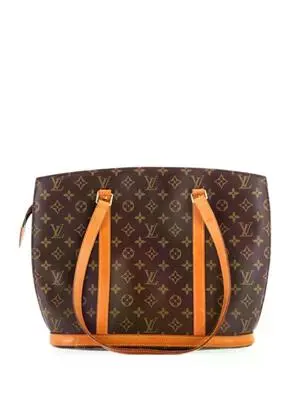 LOUIS VUITTON Monogram Canvas Babylone Tote Bag - Brown