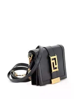 Versace Greca Goddess Leather Wallet On Chain Mini Crossbody Bag