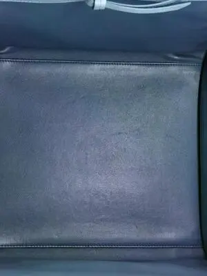 Celine Phantom Bag Grainy Leather Medium Tote Bag - Blue
