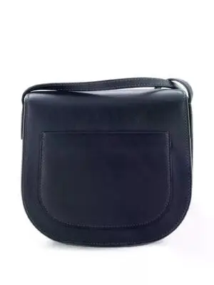CELINE Celine Trotteur Grainy Leather Small Crossbody Bag