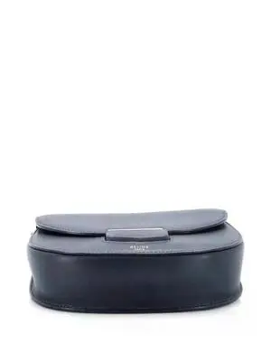 Celine Trotteur Grainy Leather Small Crossbody Bag - Blue