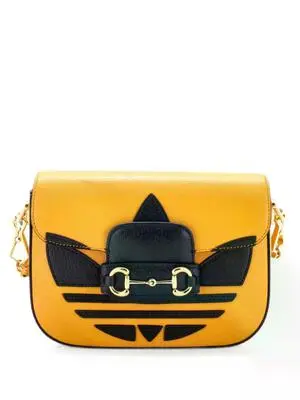 Gucci X Adidas Horsebit 1955 Shoulder Bag - Yellow
