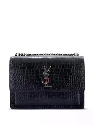 Saint Laurent Medium Sunset Bag - Black
