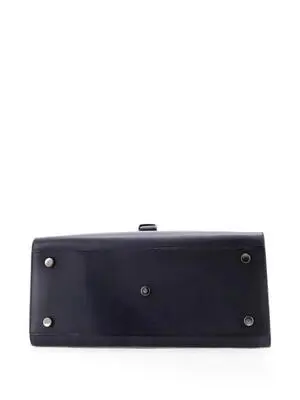 Saint Laurent Sac De Jour Nm Bag Leather Small Tote Bag - Blue