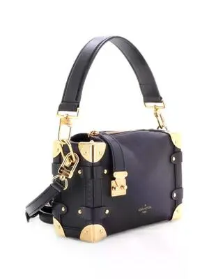 LOUIS VUITTON Side Trunk Handbag In Taurillon Leather