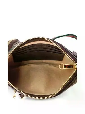 Gucci Ophidia Heart Utility Double Gg Coated Canvas Belt Bag