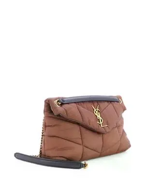 Saint Laurent Loulou Puffer Quilted Nylon Small Shoulder Bag