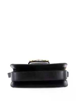 Gucci Horsebit 1955 Gg Denim Small Shoulder Bag