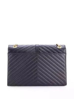 Saint Laurent Matelassé Chevron Leather Shoulder Bag