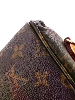 LOUIS VUITTON Monogram Canvas Mini Belt Bag - Brown