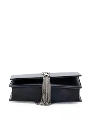 Saint Laurent Monogram Tassel Leather Small Crossbody Bag