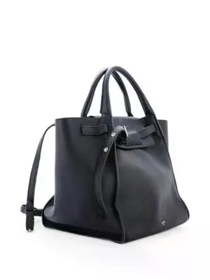 Celine Big Bag Grained Calfskin Small Satchel - Black