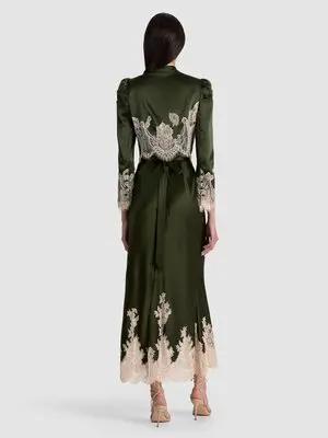 Alice + Olivia Thomasina Lace Cropped Jacket