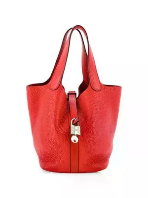 Hermès Picotin Lock Bag Clemence Pm Bucket Bag
