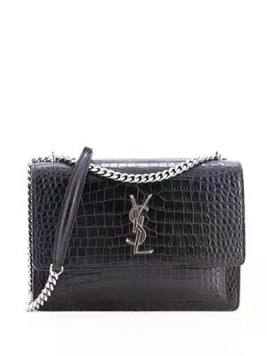 Saint Laurent Embossed Shoulder Bags