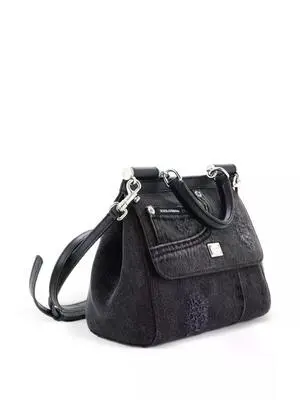 Dolce & Gabbana Miss Sicily Patchwork Denim Medium Satchel
