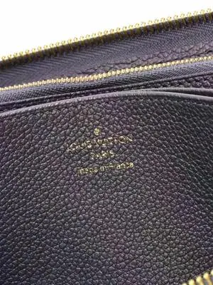LOUIS VUITTON Zippy Wallet Studded Monogram Empreinte Leather Small Wallets