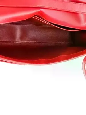 Saint Laurent Manhattan Medium Shoulder Bag - Red
