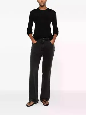 THE ROW Dantea Ribbed Knit Top