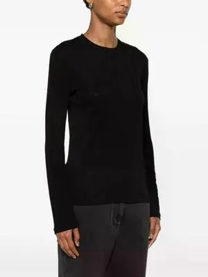 THE ROW Dantea Ribbed Knit Top
