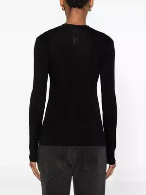 THE ROW Dantea Ribbed Knit Top