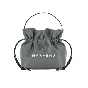 MARHEN.J Recycled Nylon Bucket Bag Charron - Grey
