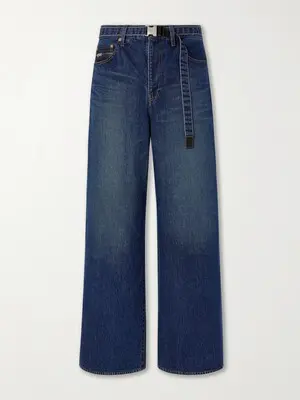 Sacai Straight Leg Jeans For Men
