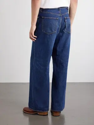 Sacai Belted Wide-leg Jeans