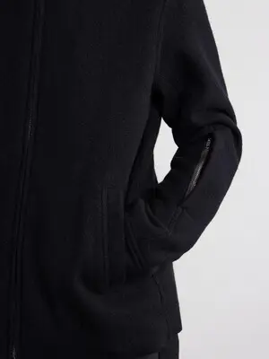 Rick Owens Virgin Wool Zip-up Jacket