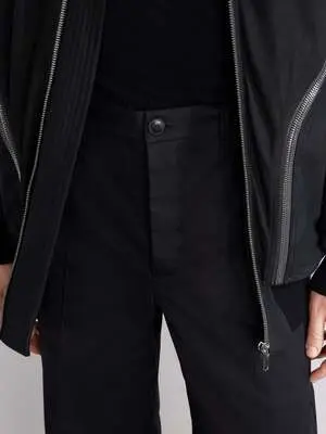 Rick Owens Wide-leg Cotton-blend Canvas Trousers
