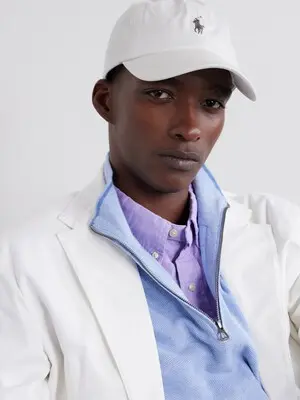 Polo Ralph Lauren Logo Embroidered Cotton Twill Baseball Cap