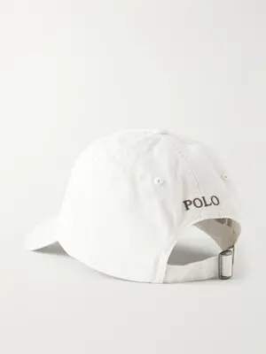 Polo Ralph Lauren Logo Embroidered Cotton Twill Baseball Cap