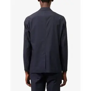 Sunspel Single-breasted Lightweight Cotton Poplin Jacket