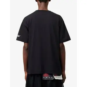 AWGE Blinged Out Short-sleeve Cotton T-shirt