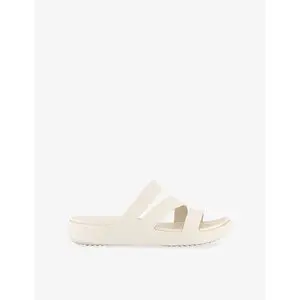 CROCS Getaway Strappy Rubber Sandals - Stucco
