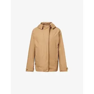 Moncler Chocard 3-in-1 Canvas-down Jacket - Brown