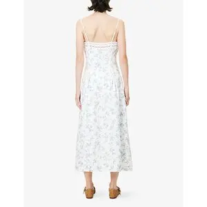 REFORMATION Pomona Floral Midi Dress