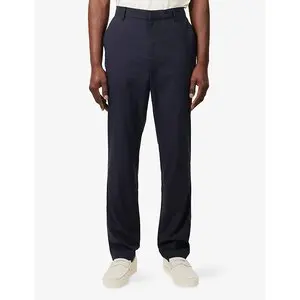 Sunspel Straight-leg Cotton Poplin Trousers