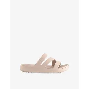 CROCS Getaway Strappy Rubber Sandals - Quartz