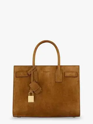 Saint Laurent SAINT LAURENT Sac De Jour Baby Suede Handbag Multicolor