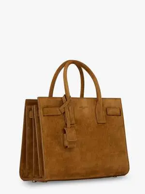Saint Laurent Sac De Jour Baby Suede Handbag - Multicolor