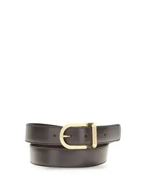 Loro Piana Inlay Belt - Brown
