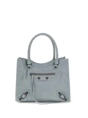 Balenciaga Balenciaga Le City Tote Mini Handbag Blue