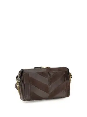Valentino Garavani Panthea Shoulder Bag - Brown