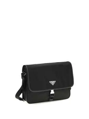 Prada Re-nylon And Saffiano Shoulder Bag