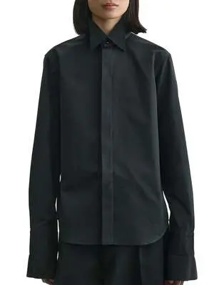 Phoebe Philo Cotton Tuxedo Shirt