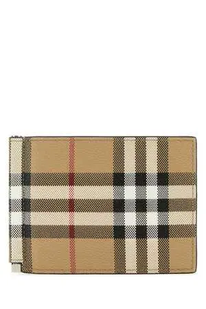 Burberry Printed Canvas Cardholder - Multicolor